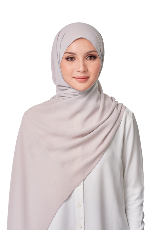 Buy Almas Basic Scarf in Ashy Blue