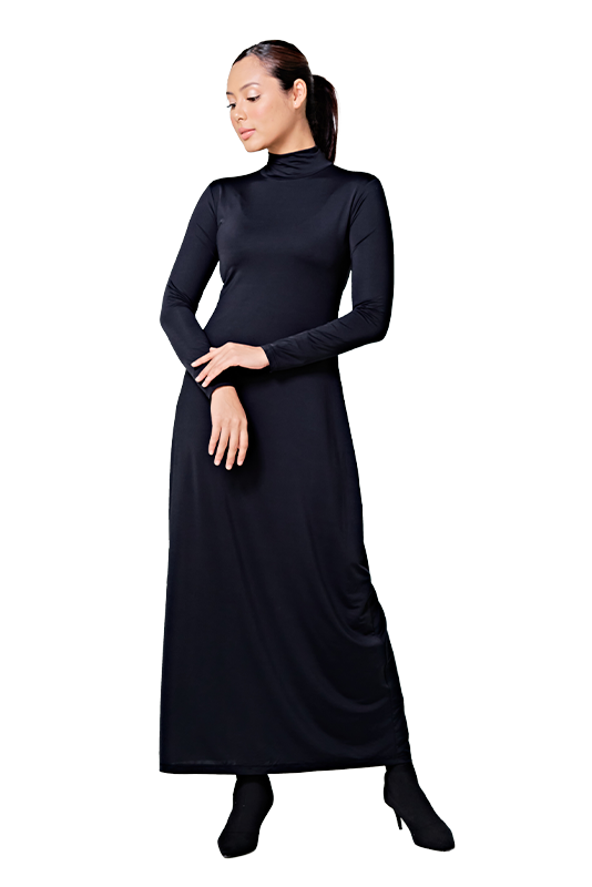 Inner Dress Turtleneck Long Sleeve