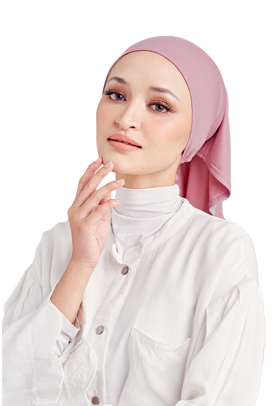 Buy Safa Inner Cap in Tea Pink