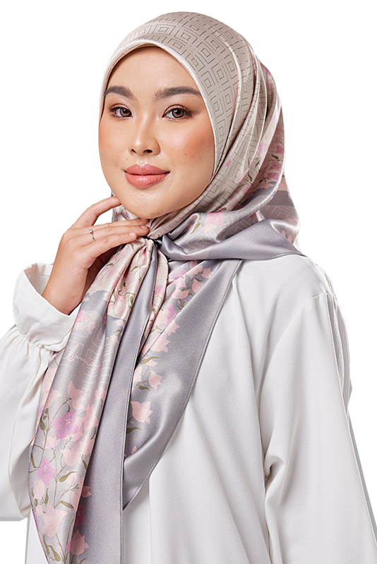 Bunga Kertas Printed Scarf